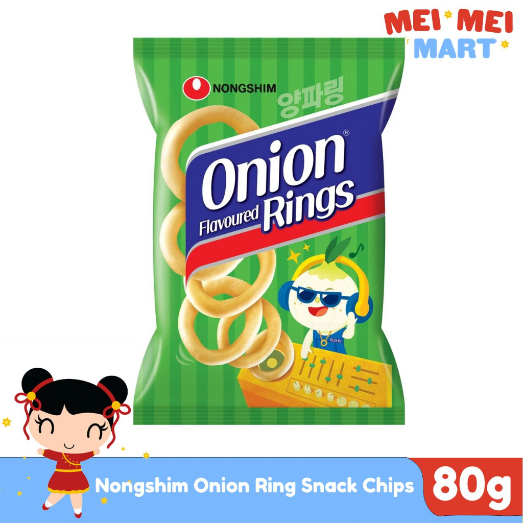 Nongshim Onion Ring Snack Chips 80g | Shopee Philippines