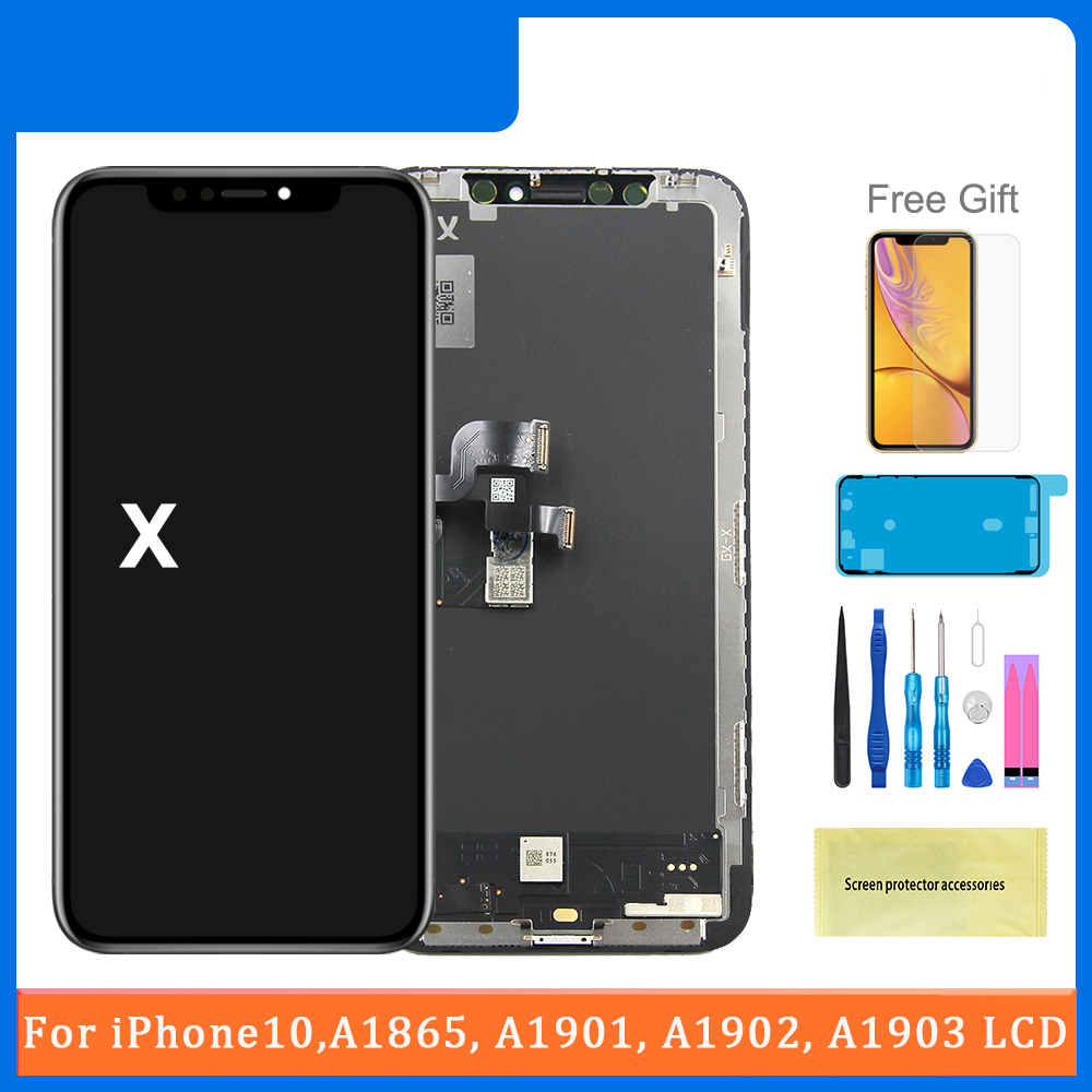 AMOLED LCD For iP X LCD Display Touch Screen Digitizer Replacement ...