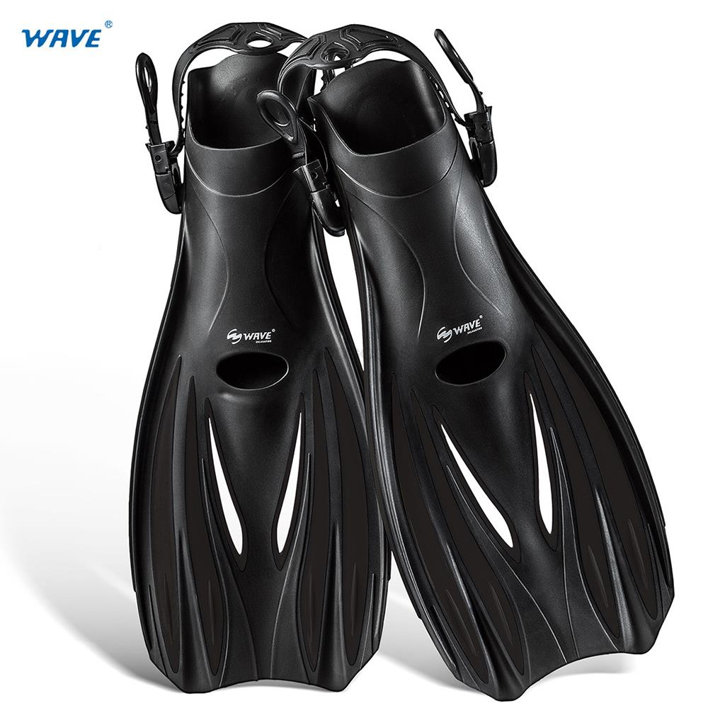 Keep Diving Flippers Scuba Diving Long Fins Adjustable Snorkeling Swim ...