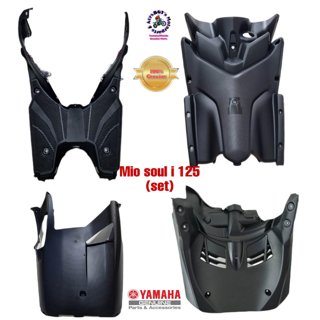 Mio soul i 125 footboard araro bangka dibdib (set of 4) genuine ...