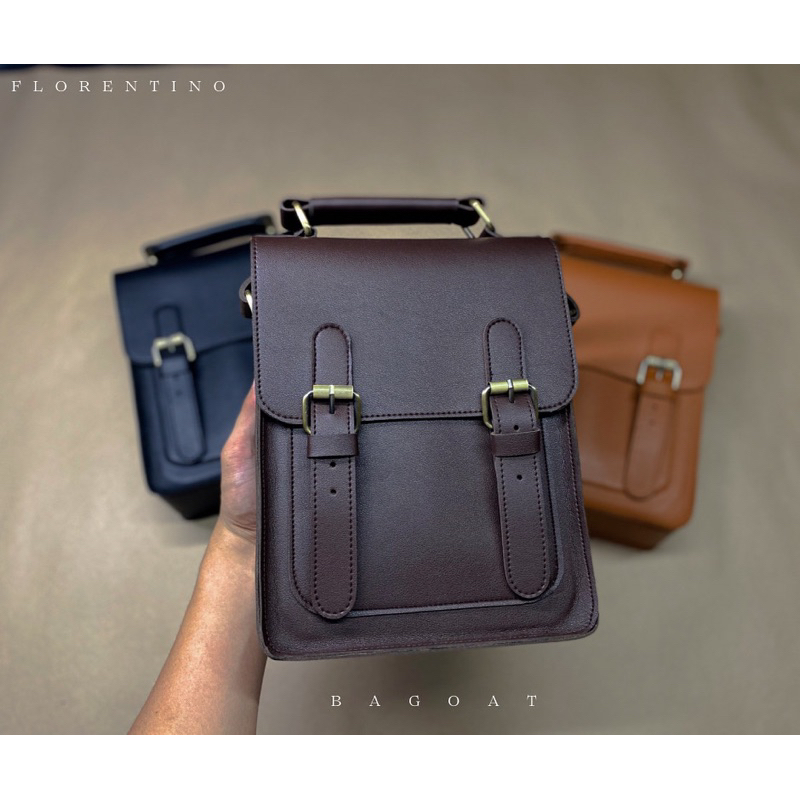 Sling bag FLORENTINO made in Marikina | Shopee Philippines