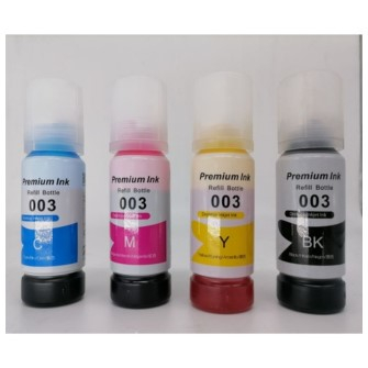 003 INK Epson Premium Compatible Dye Inks - CIS or CISS Ink Refill ...