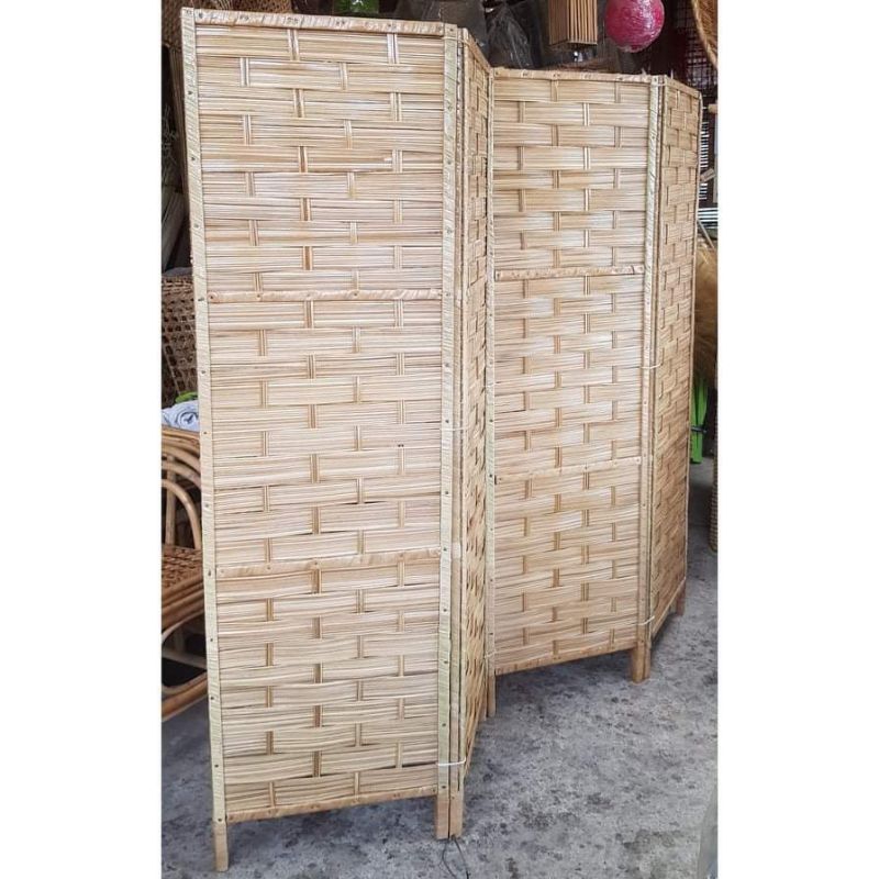 DIVIDER MOVEABLE with WHEELS/ROOM SHADES/PARTITION BIG/4PANELS 6FT H ...