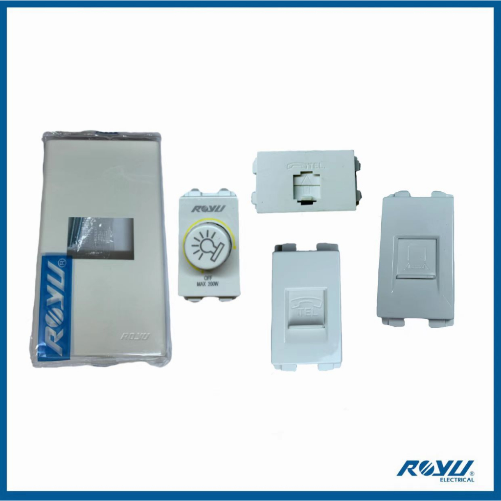 Royu Wiring Devices WIDE SERIES | Shopee Philippines