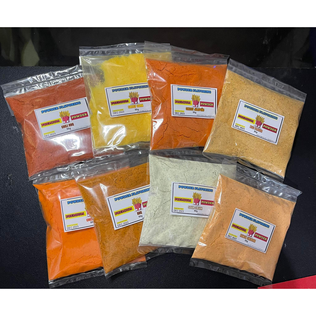 50G PREMIUM FRIES FLAVORING POWDER () | Shopee Philippines