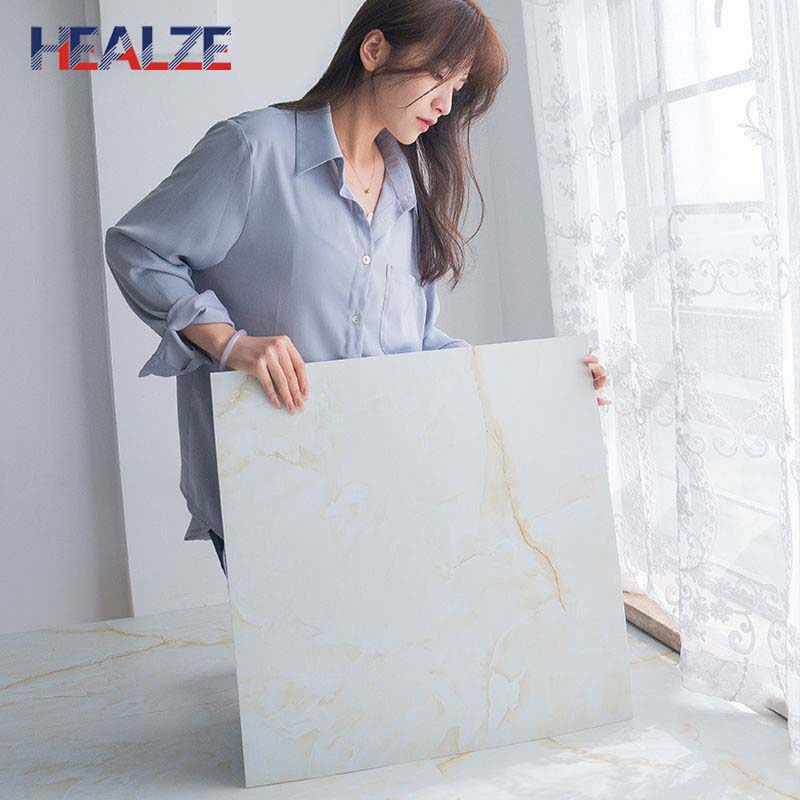 45X45CM Marble Waterproof Vinyl Tile Floor Sticker 30X30CM Self ...