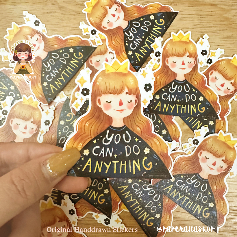 Queen Sticker, Pretty Girl Sticker, Royalty Gifts | VS016 ...