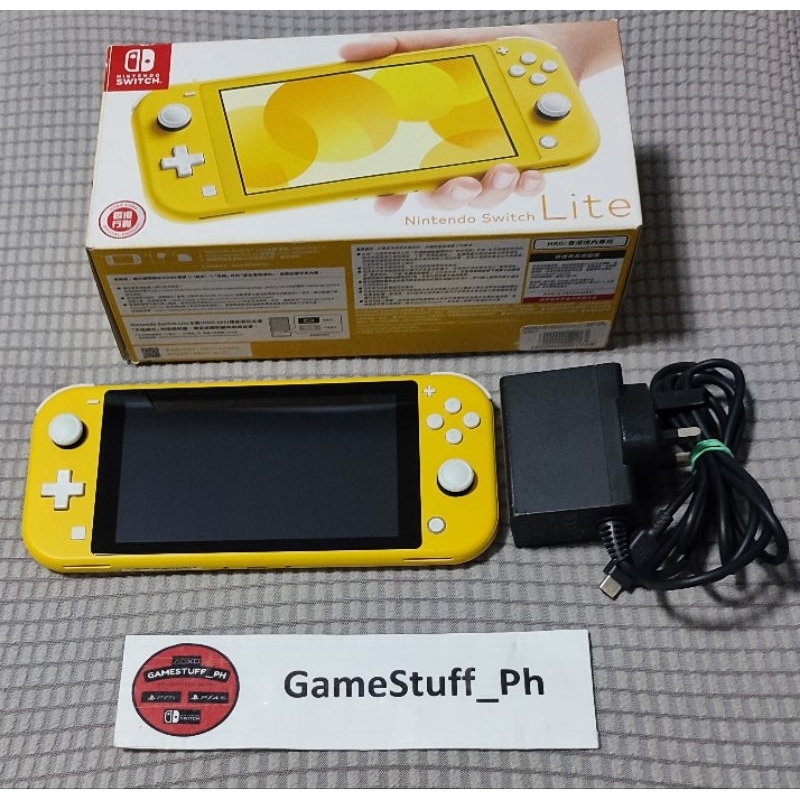 Nintendo switch lite Yellow (Nintendo switch console) | Shopee Philippines