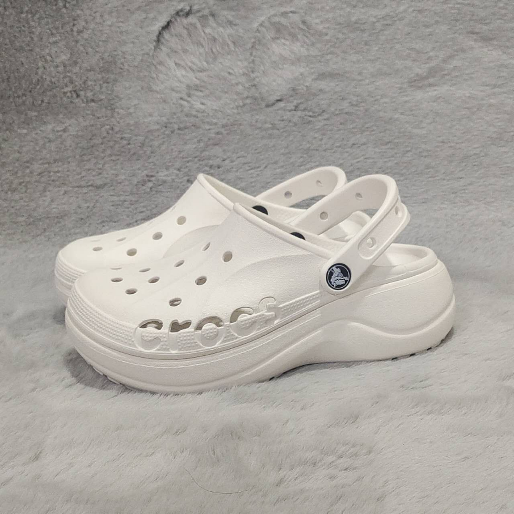 Crocs Beja mid-top casual sandals for women, slippers, pure rubber ...