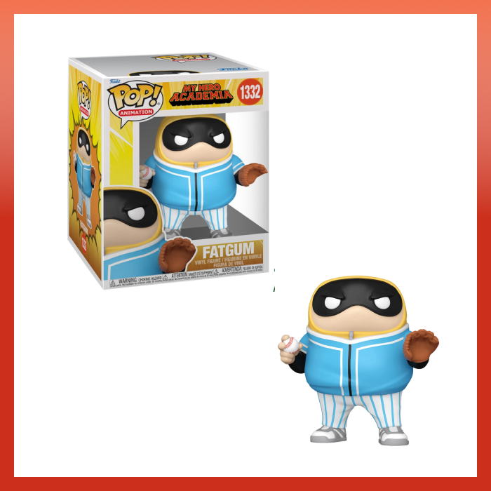 Deluxe Animation: My Hero Academia - Fatgum #1332 Funko Pop Vinyl ...