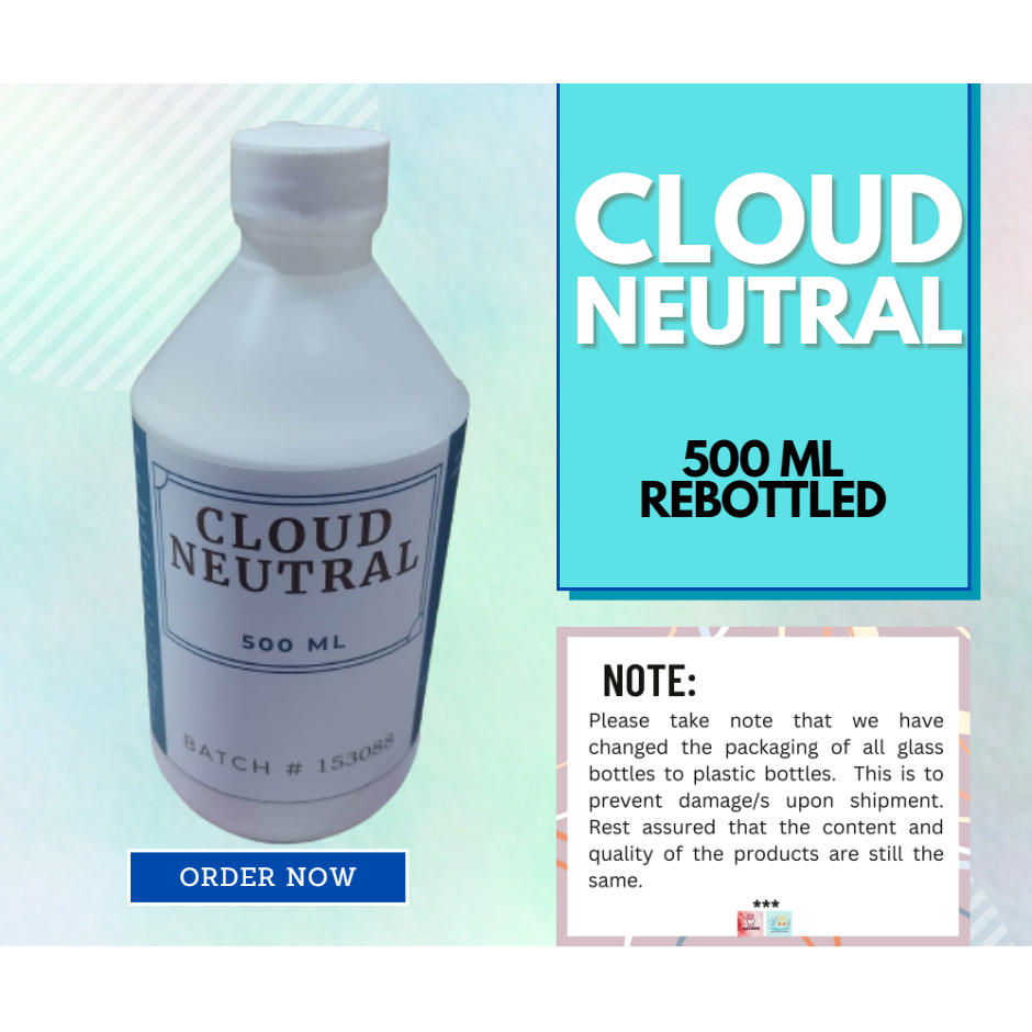 NECO CLOUD NEUTRAL 500ML CLOUDIFIER (REBOTTLED) | Shopee Philippines