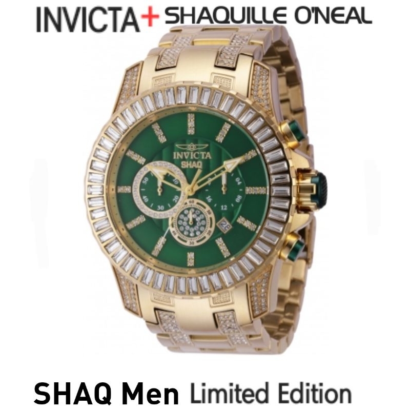 INVICTA SHAQ 43820 Limited Edition Chronograph Men's Watch | Shopee ...