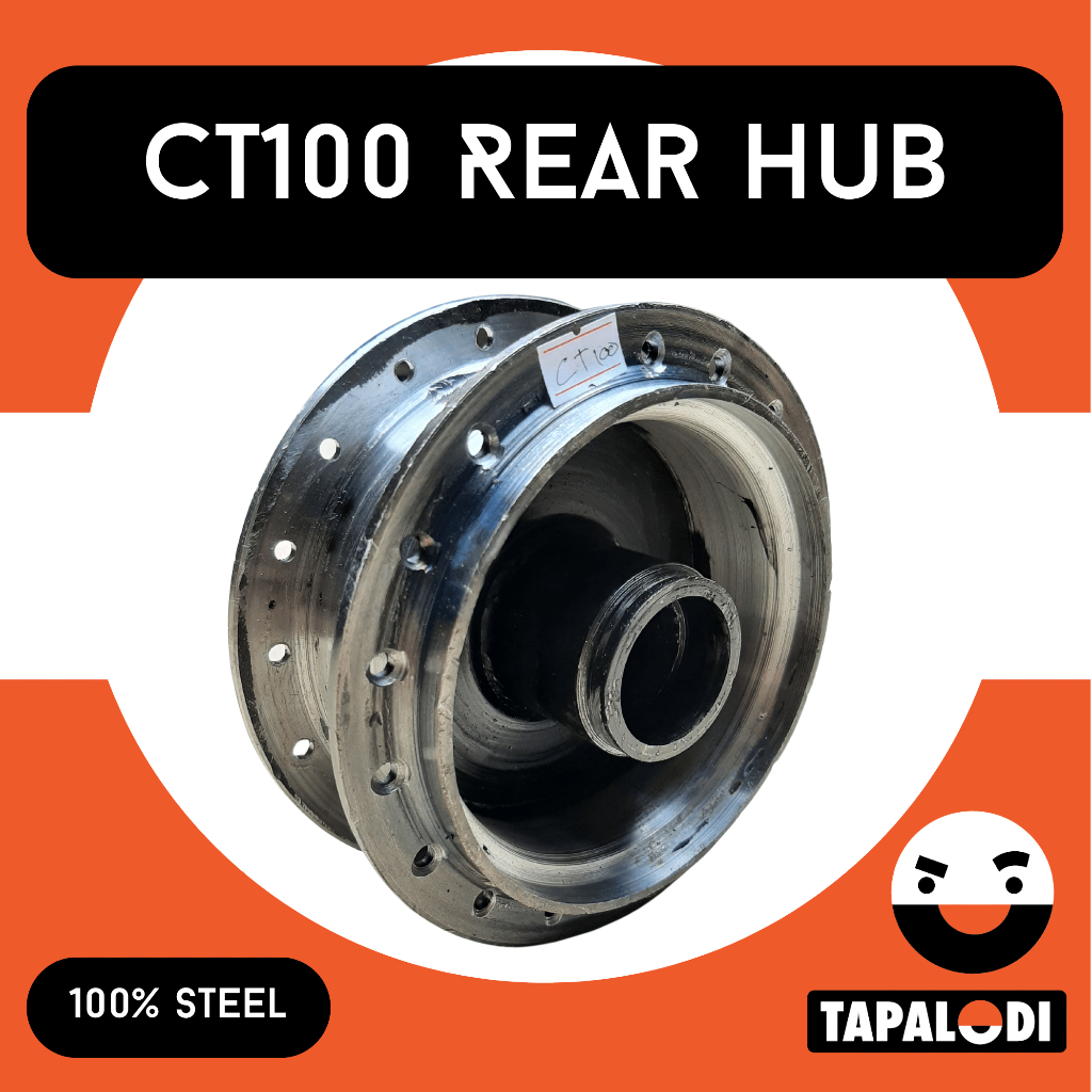 [WHOLE STEEL] CT100 Rear Hub | Tapalodiph Steel CT100 Rear Hub | All ...