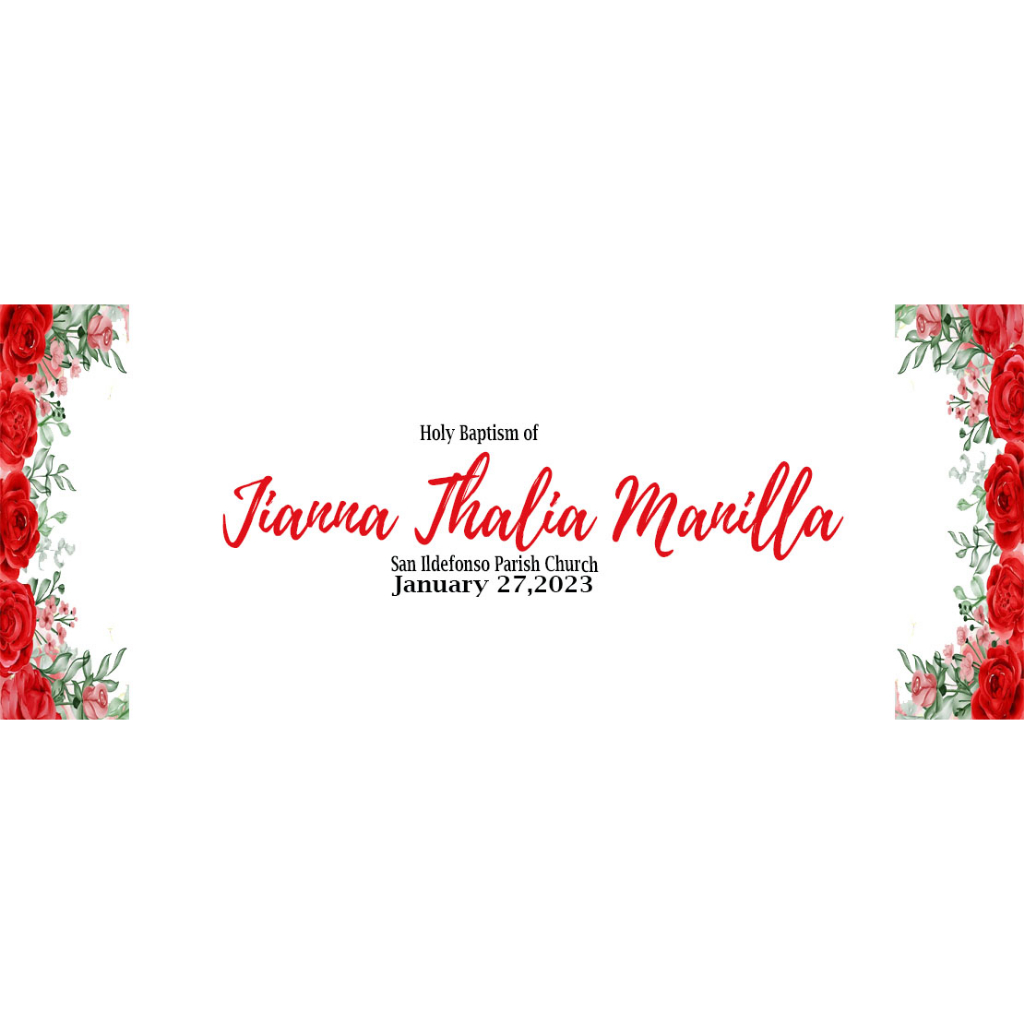 Personalized Candle for Christening/Baptism/Debut Name Only minimum of ...