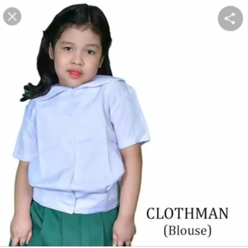 Clothman Blouse School Uniform | Shopee Philippines