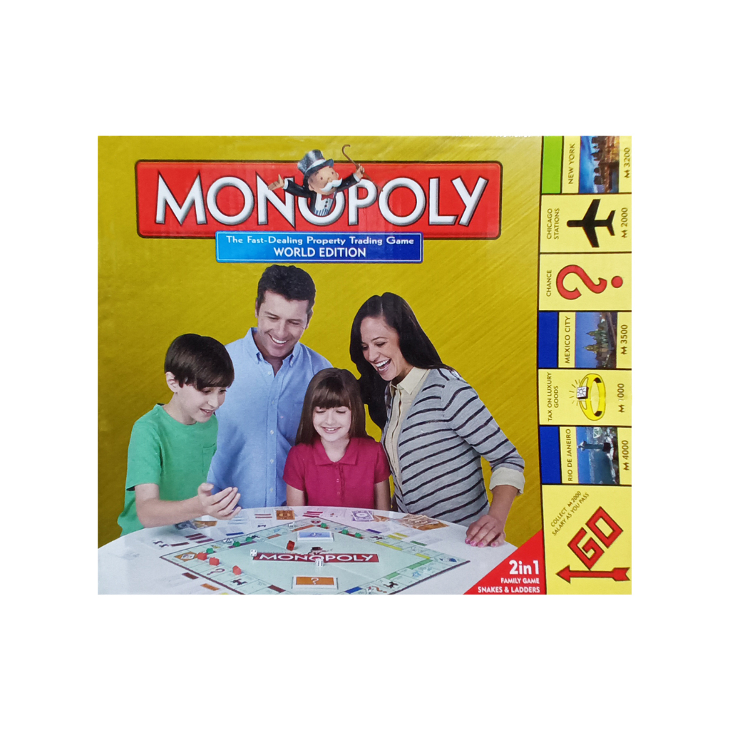 Monopoly 2in1 Family Game Snake & Ladder (Family Game) | Shopee Philippines
