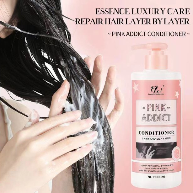 DW Pink Addict Shampoo Or Conditioner Shiny And Silky Hair 500ml ...
