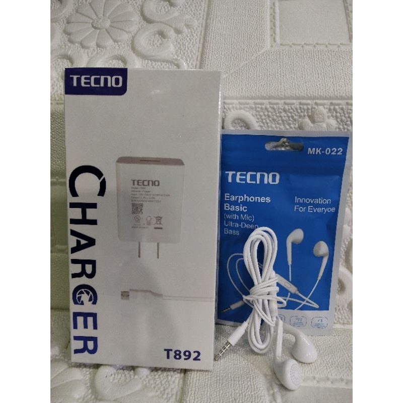 BUY 1 CHARGER GET 1 free tecno HEADSET 100% fast charger t892 micro usb ...