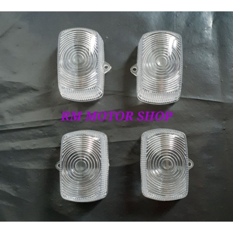 TMX 155 / TMX 125 / XR200 / XRM WINKER LENS / SIGNAL LIGHT LENS (4pcs ...