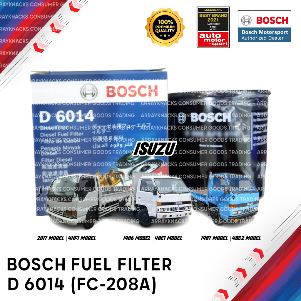 Bosch Fuel Filter FC-208A for Isuzu ELF 4HF1/4BE1/4BC2 | Shopee Philippines