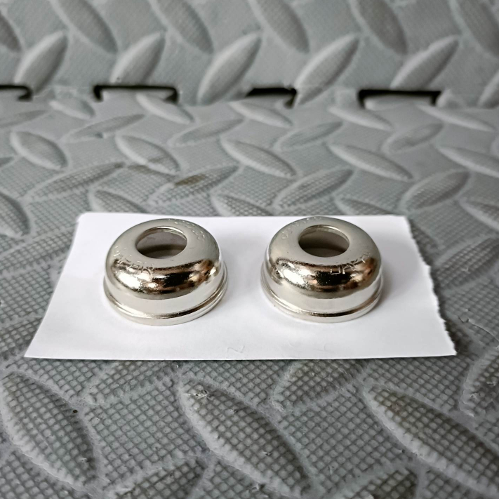 REAR HUB CUP W/ COLLAR CHROME PLATED(JAPAN) ( SOLD PER PAIR/ 2PCS ...