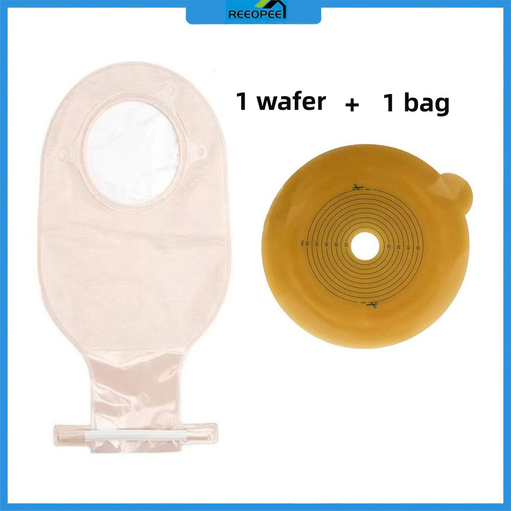 Colostomy Bag 2-Piece System Cover 20-65mm Opening Waterproof Ostomy ...