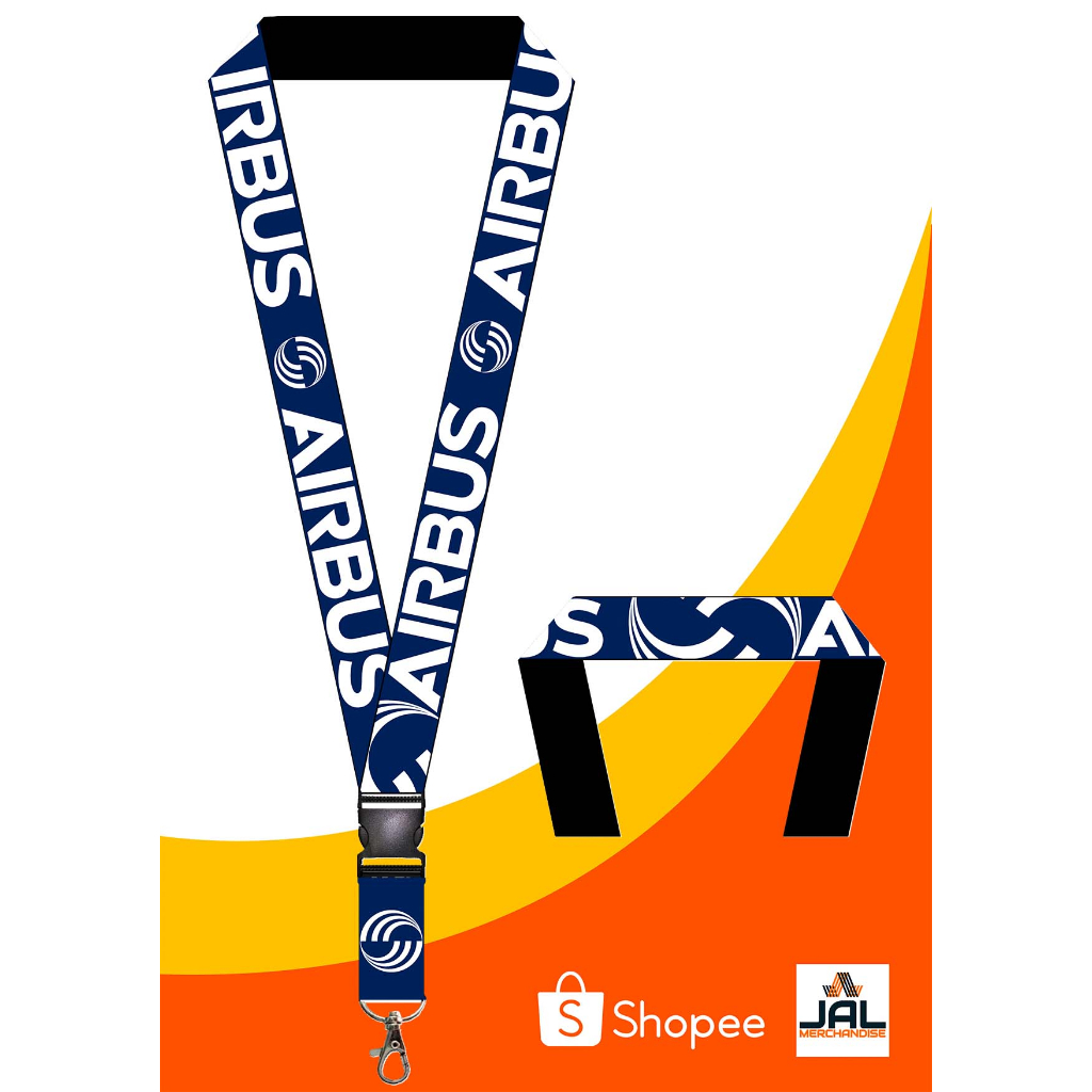 AIRBUS ID lace ID Lanyard | Shopee Philippines