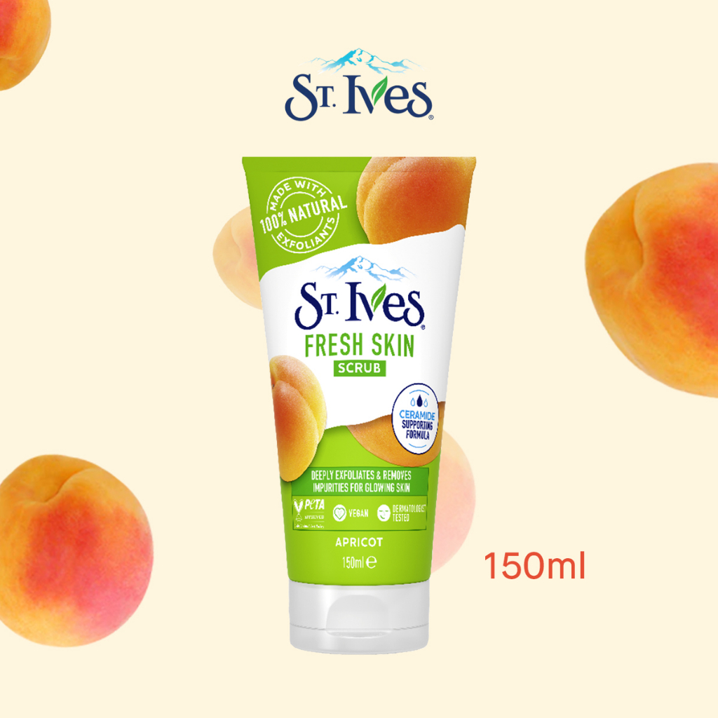 St. Ives Fresh Skin Apricot Scrub (5oz) | Shopee Philippines