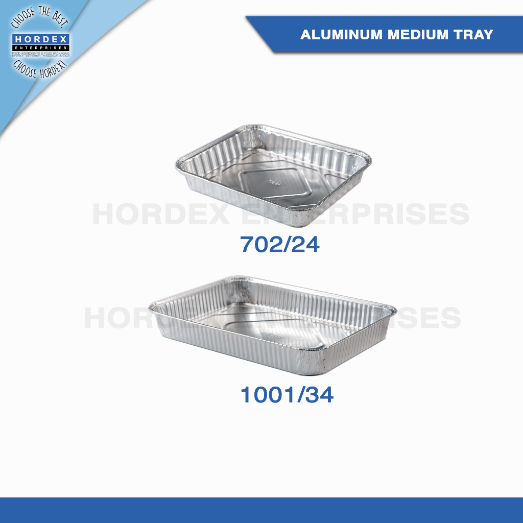 ALUMINUM MEDIUM TRAY no LID 5pcs) | Shopee Philippines