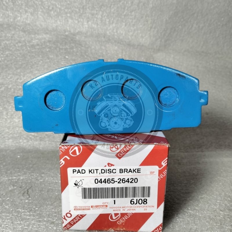TOYOTA Break Pads (04465-26420) for HI-ACE d4d 2.5, 2.7, 3.0/ commuter ...