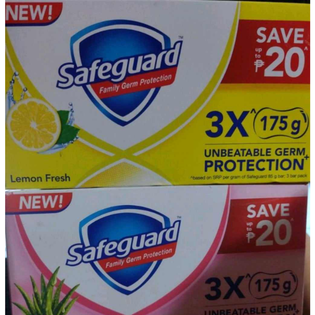Safeguard Soap 3PID 3x 125/175g "Original"(choose variations) | Shopee ...
