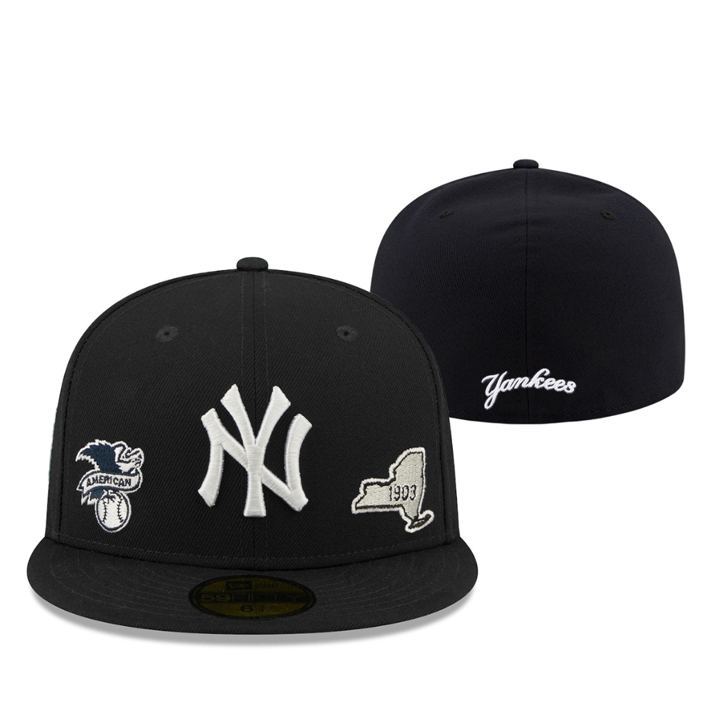 New York Yankees MLB High Quality Fashion Brand Closed/Fitted Cap ...