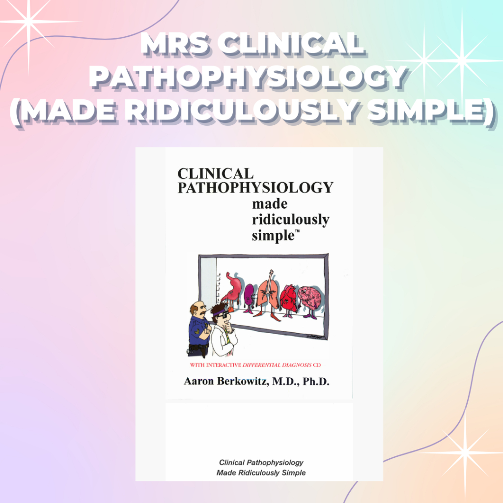 MRS Clinical Pathophysiology (Made Ridiculously Simple) | Shopee ...