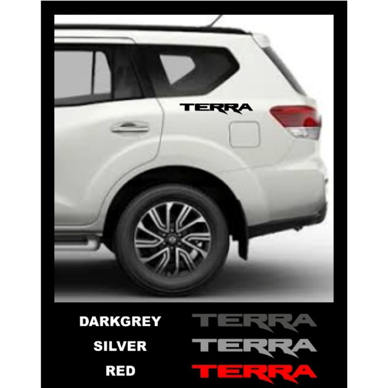 Nissan Terra Side Body Sticker Set 2pcs | Shopee Philippines