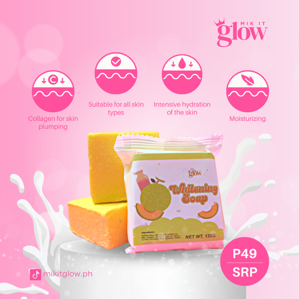 MIG 70G Peeling, Whitening and Moisturizing Soap | Shopee Philippines