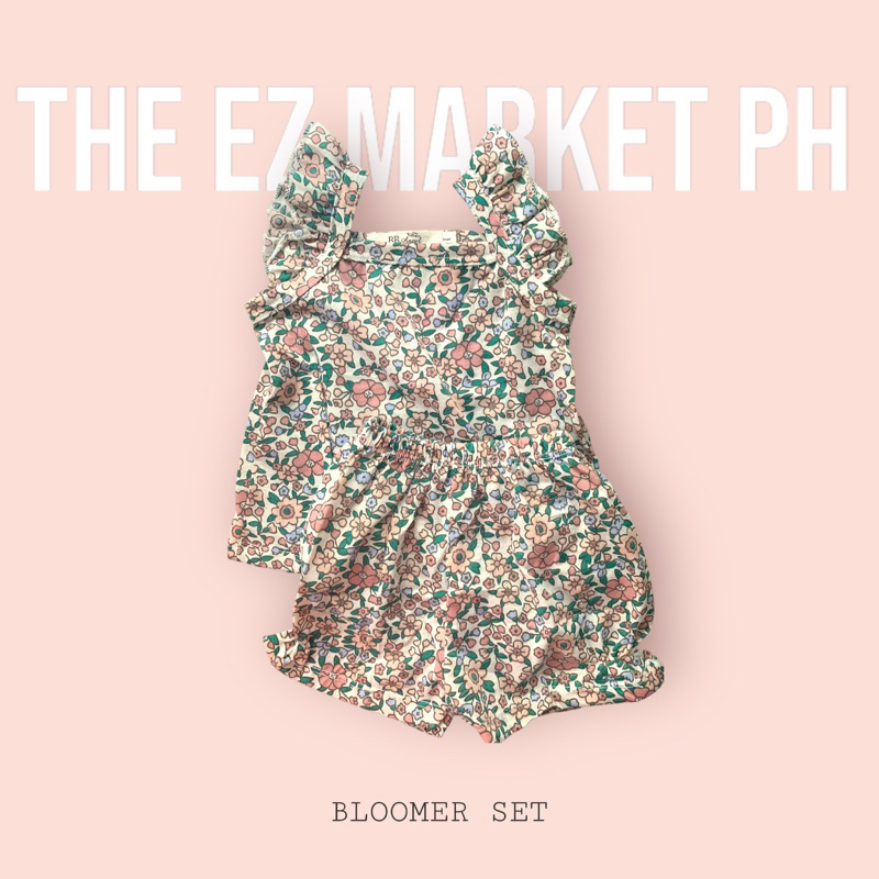 (6Mos-5yo)Petite Size Cotton Bloomer Set/ Terno for Kids / Kids OOTD ...