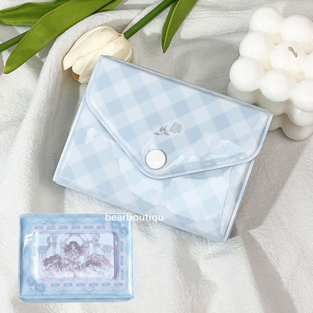 3 Inch Mini Retro Envelope Photo Album 40 Pockets KPOP Photocard binder ...