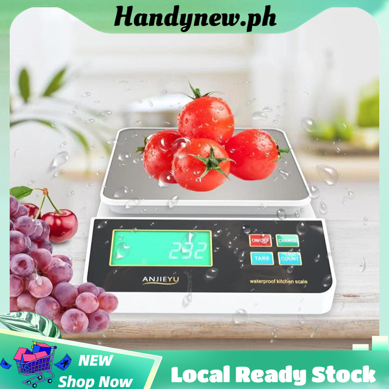 Kitchen Scale Waterproof Food Digital Weighing Scale Rechargeable Scale ...