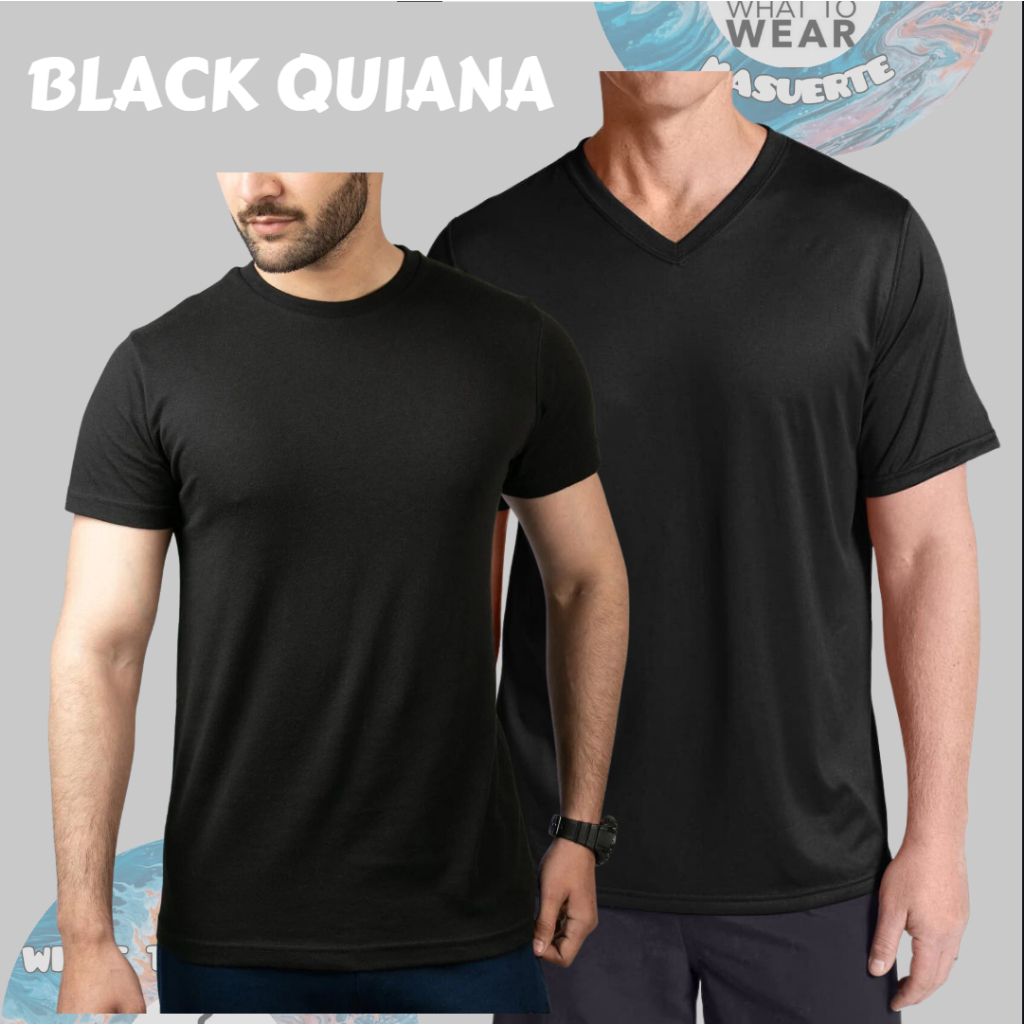 Best Seller - BLACK PLAIN QUIANA ELECTION T SHIRT - ROUND NECK - UNISEX ...