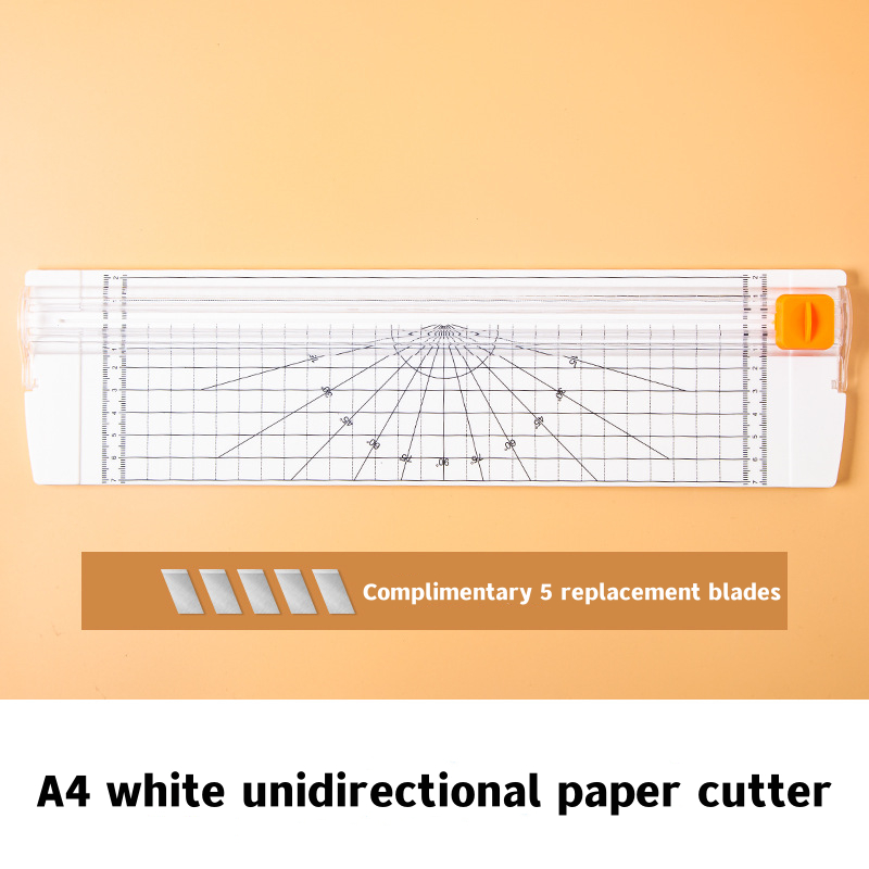 A4 Size Portable Paper Cutter Comes With 5 Blades For Students School ...