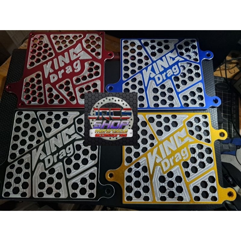 King Drag Radiator Cover for Honda Click | Shopee Philippines
