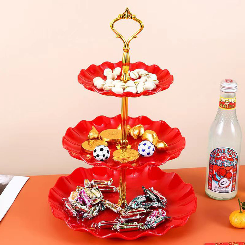 Two/Three Layer Fruit Dessert Dessert Display Stand Birthday Party ...