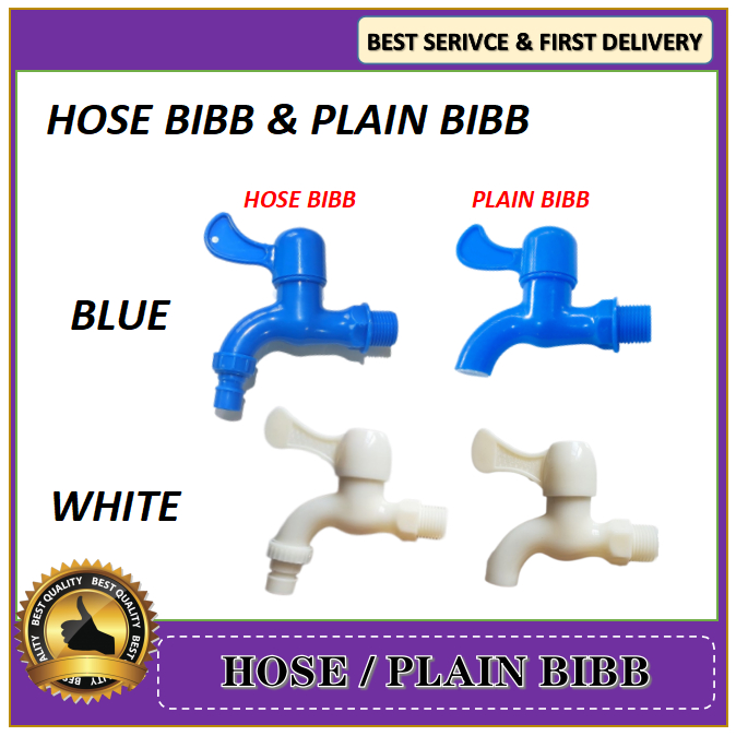 PVC FAUCET (HOSE BIBB and PLAIN BIBB) | Shopee Philippines