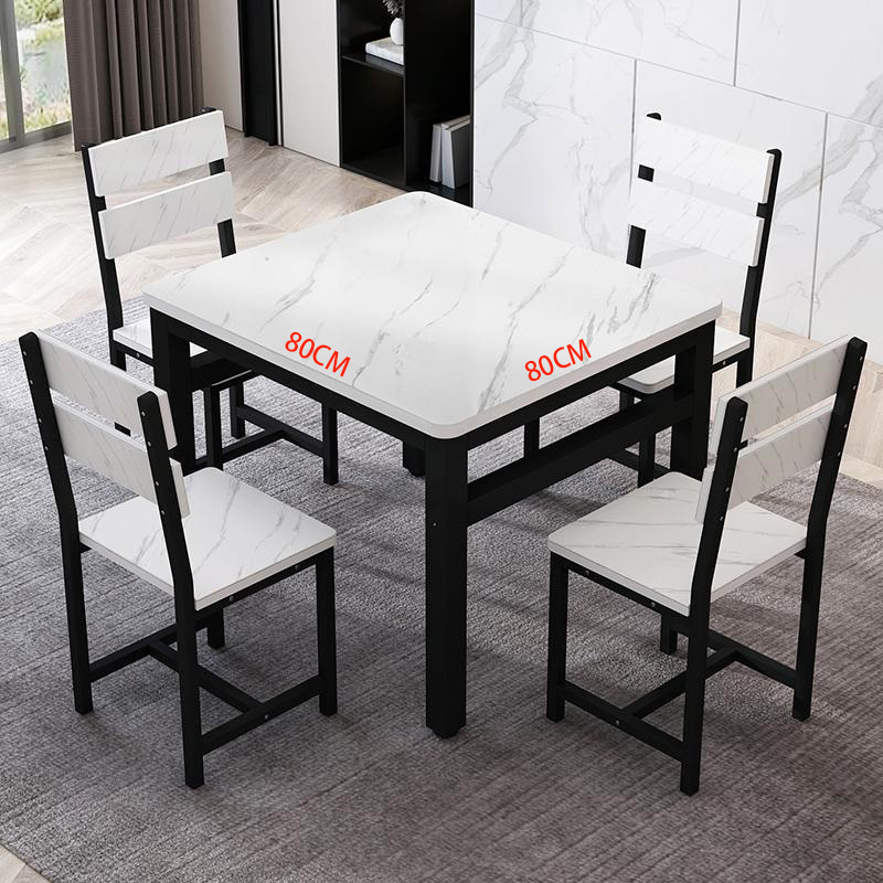 Simplicity Dining Table and Chair Package with 4PC Chair Restaurant ...