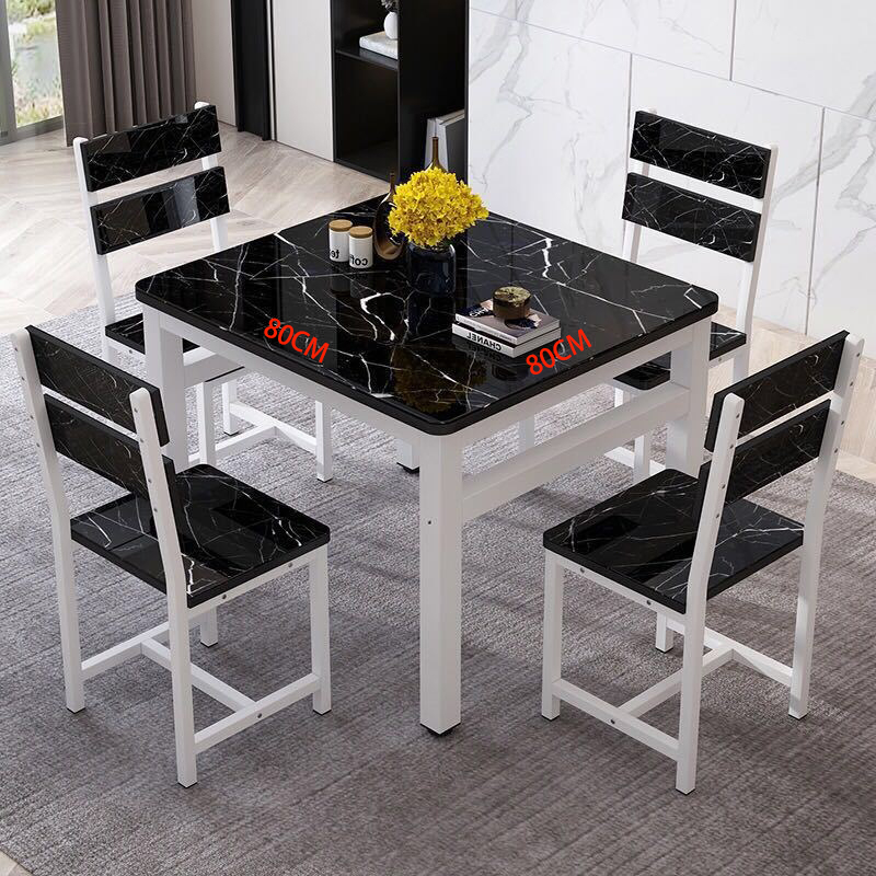 Simplicity Dining Table and Chair Package with 4PC Chair Restaurant ...