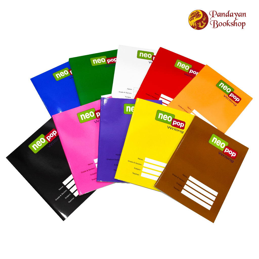 Veco Neopop Writing Notebook 80 leaves | Shopee Philippines