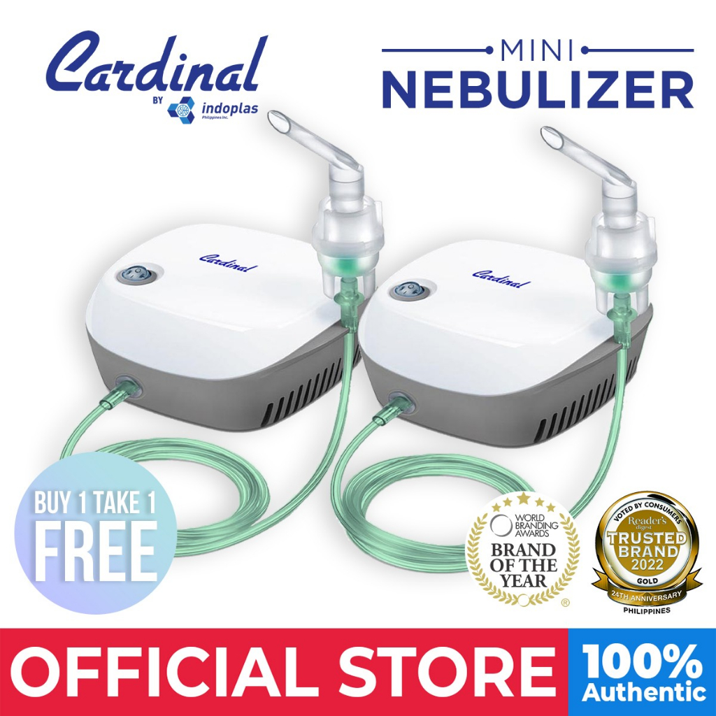 Indoplas Cardinal Mini Nebulizer - BUY 1 TAKE 1 | Shopee Philippines
