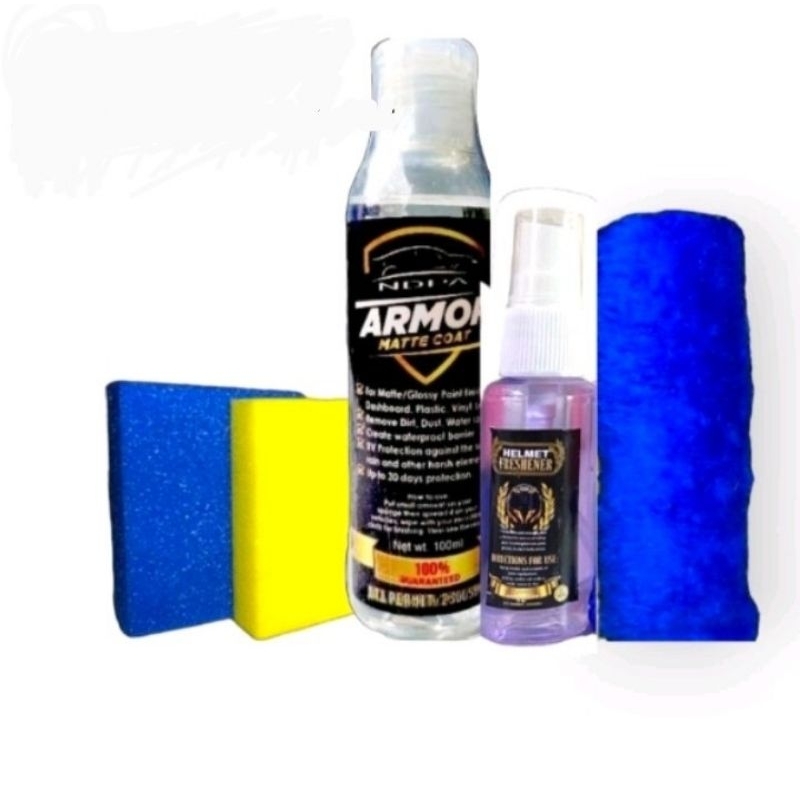 armor matte coat set 3in1 | Shopee Philippines