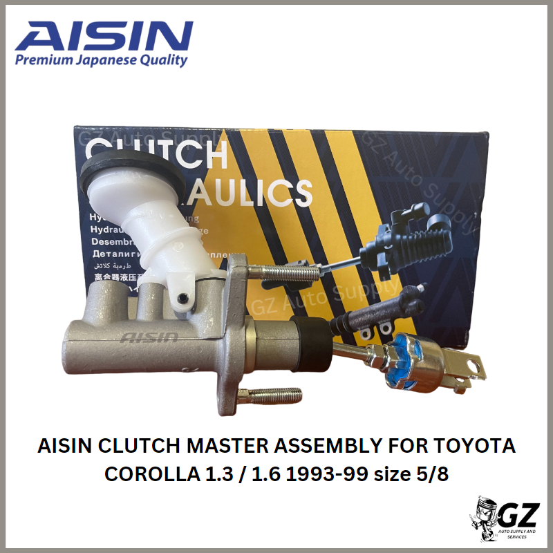 AISIN CLUTCH MASTER ASSEMBLY size 5/8 FOR TOYOTA COROLLA 1.3 / 1.6 1993 ...