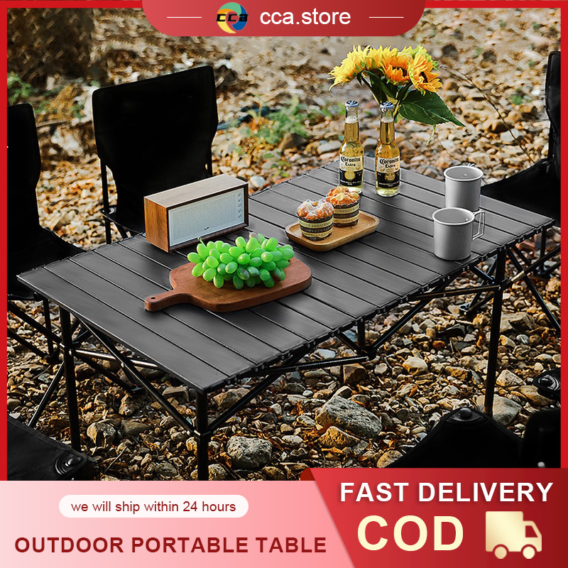 Outdoor Camping Table and Chair Aluminum Alloy Folding Table Ultra ...